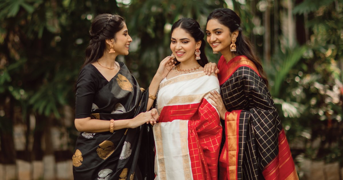 Inaayat Silk Sarees - Exquisite Handcrafted Sarees - Tulsi Weaves