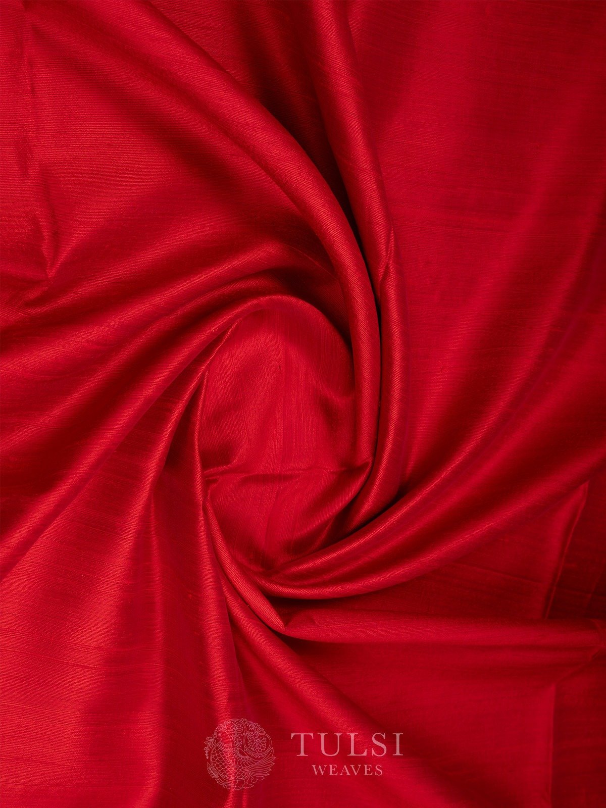 Red Raw Silk Saree